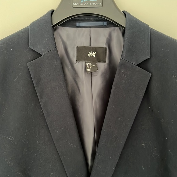 H&M | Suits & Blazers | Hm Mens Blue Blazer | Poshmark